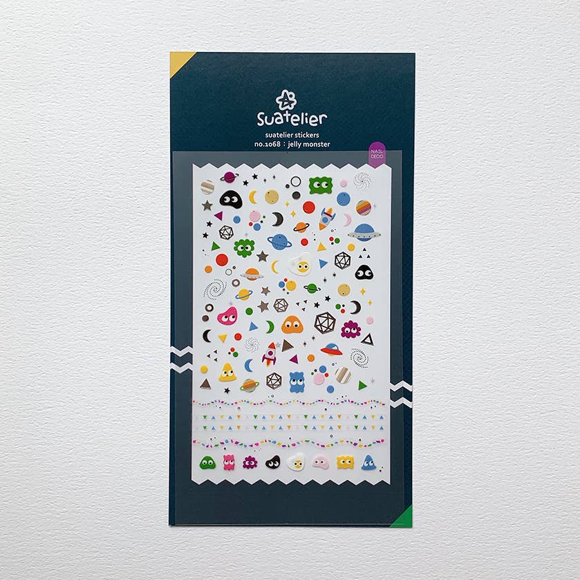 Jelly Monster Sticker Sheet – Calliope Paperie