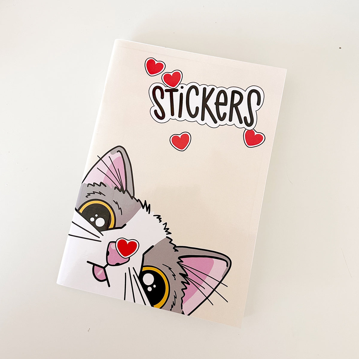 Chips the Cat Sticker Book – Calliope Paperie