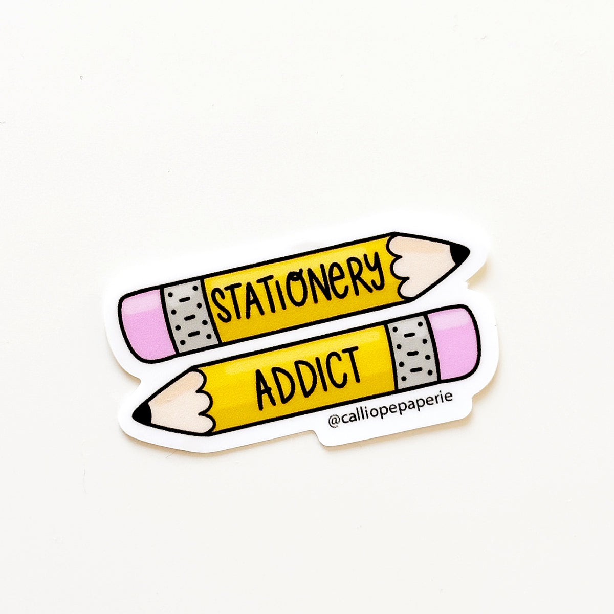 Stationery Addict Mini Sticker – Calliope Paperie