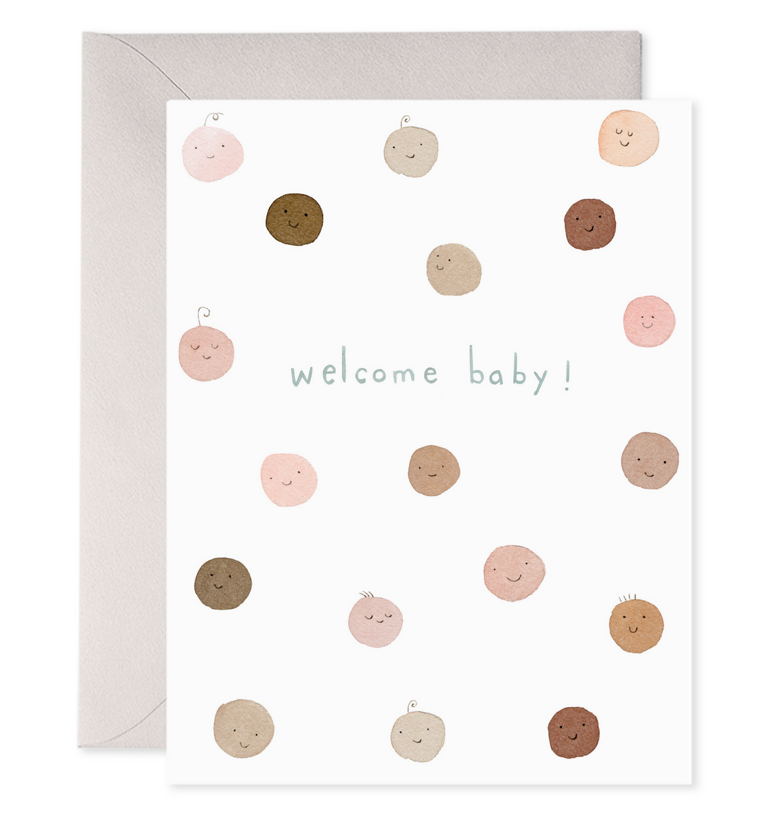 Baby Faces Card – Calliope Paperie