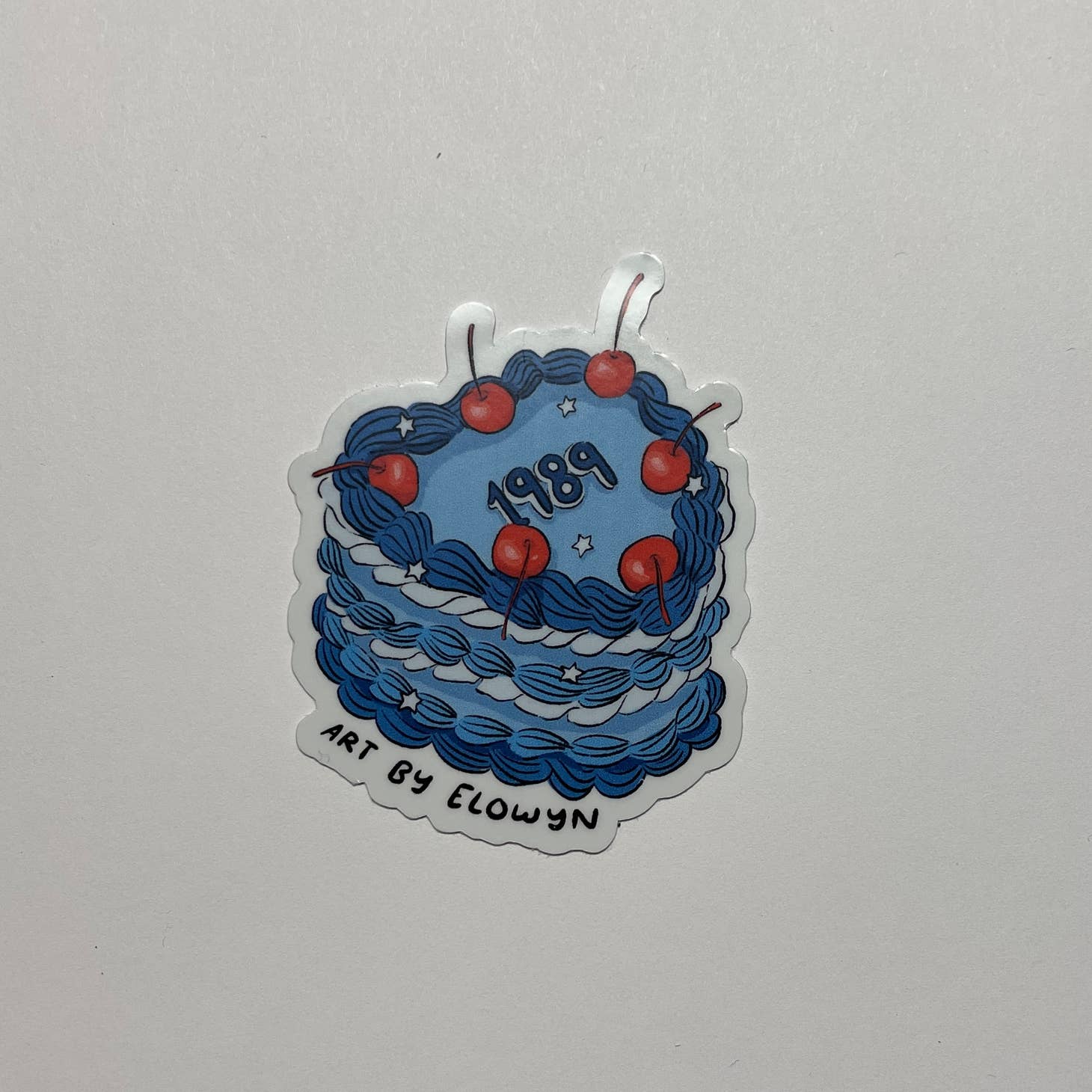 1989 Eras Cake Sticker – Calliope Paperie